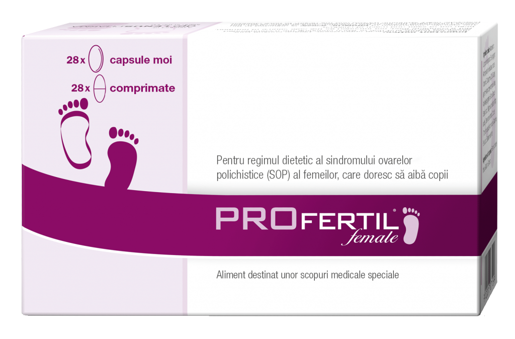 PROfertil® Female pentru femei, 56 capsule - PROfertil Male